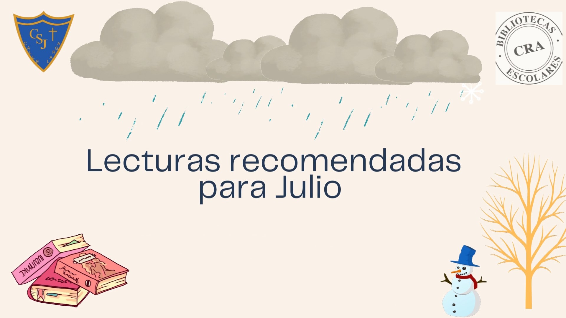 Lecturas Recomendadas mes de Julio – Colegio San José de Calle Larga